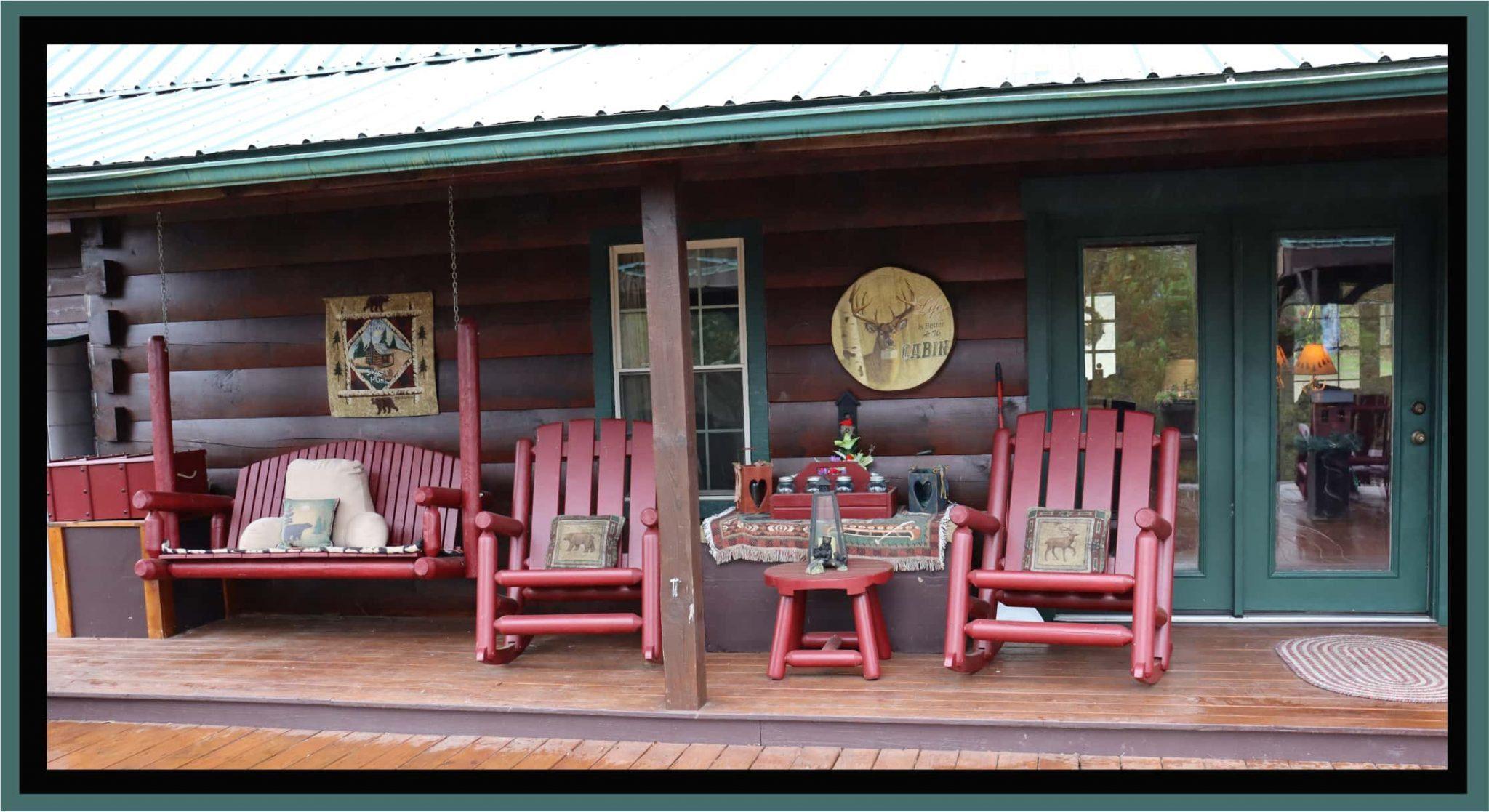MY PORCH SWING - Sweet Cabin Life